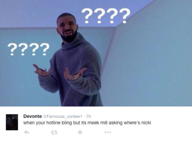 The memes have already started... - Drake Finally Drops ‘Hotline Bling ...